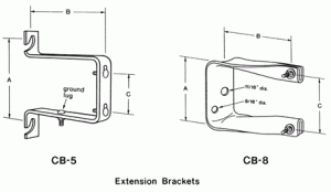 Cutout & Arrester Combination Brackets – Line Hardware