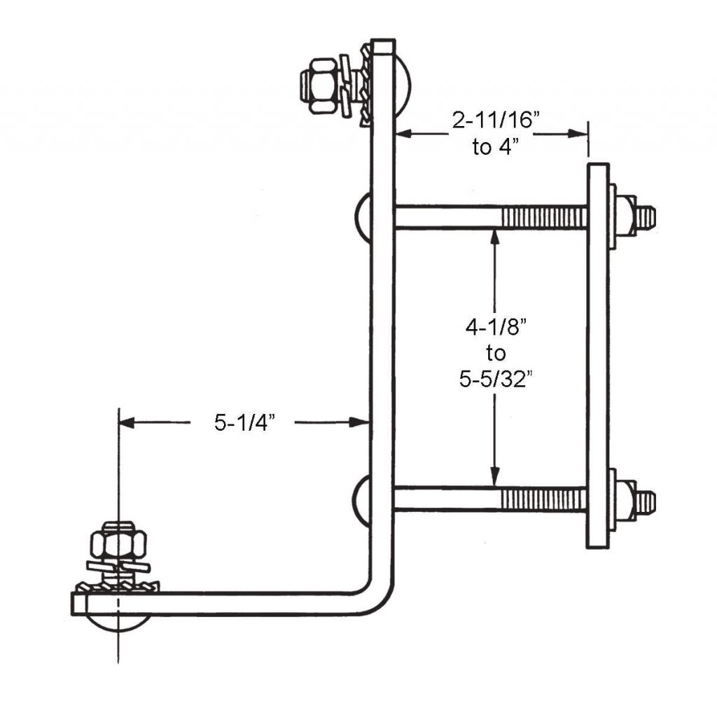 Two and Three Phase Cutout and Arrester Brackets – Line Hardware
