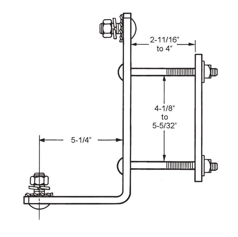 Two and Three Phase Cutout and Arrester Brackets – Line Hardware